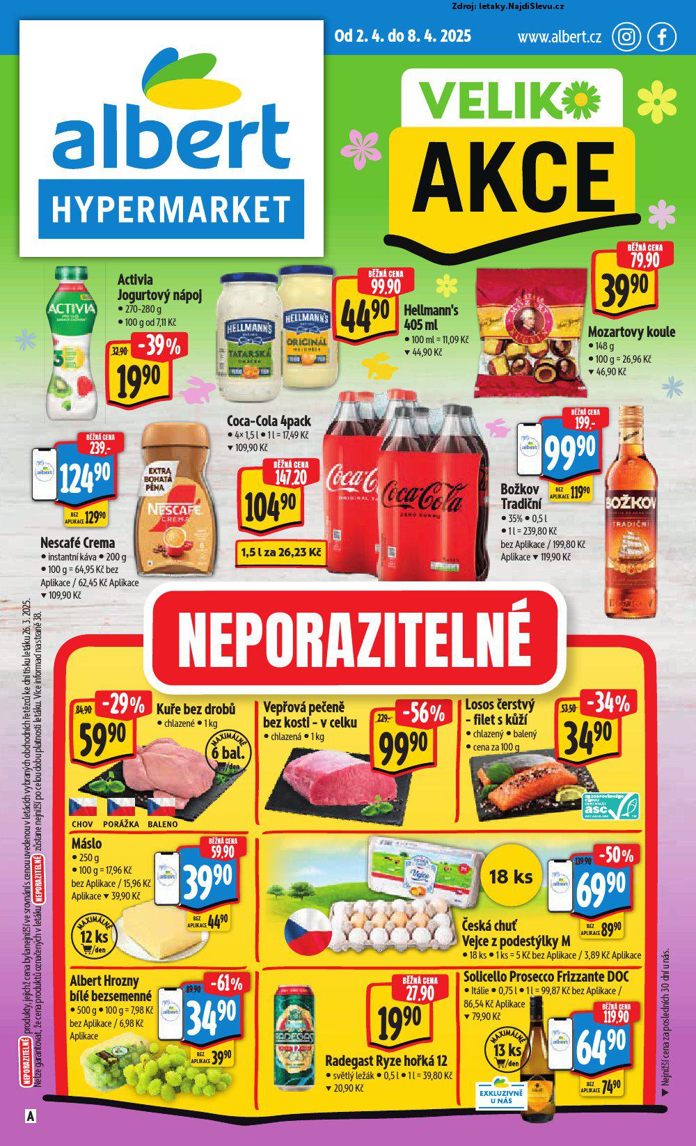 Albert hypermarket leták od 2.4. | NajdiSlevu.cz