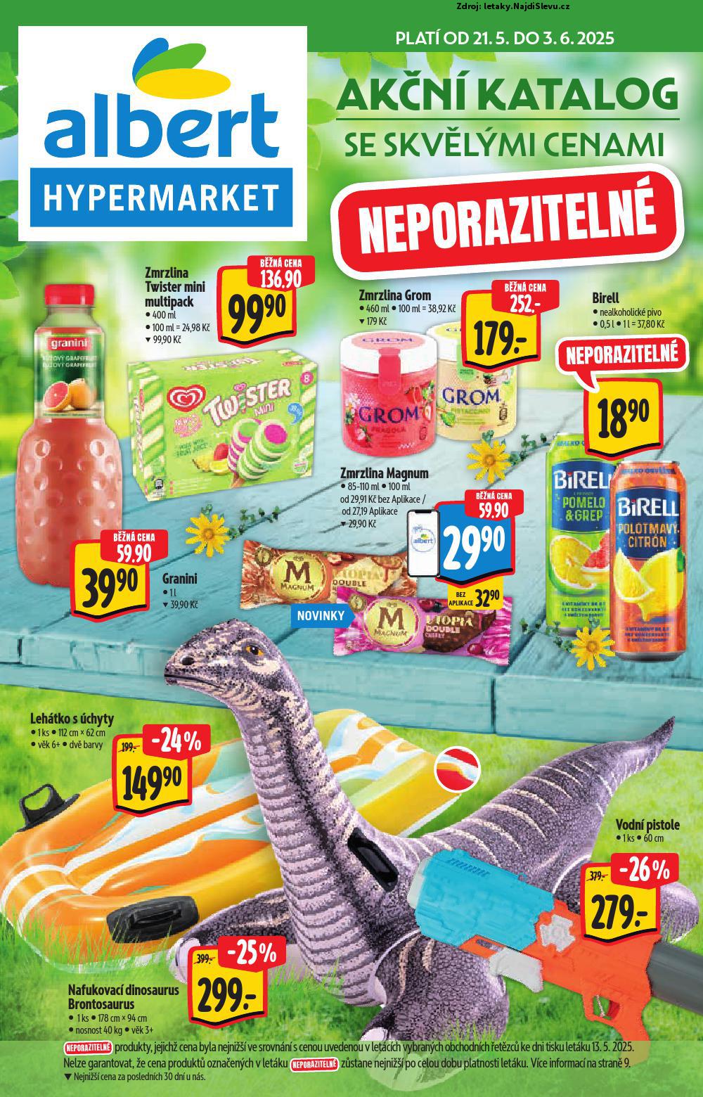 Albert hypermarket leták od 21.5. | NajdiSlevu.cz