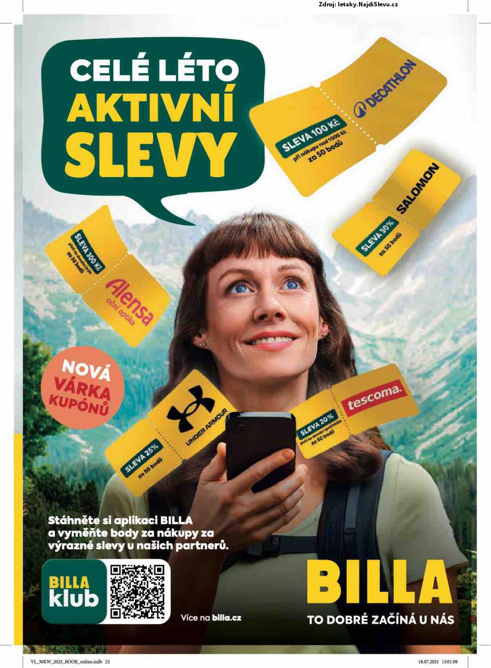 BILLA leták - strana 23 | 23. 7. - 29. 7. 2025 | NajdiSlevu.cz