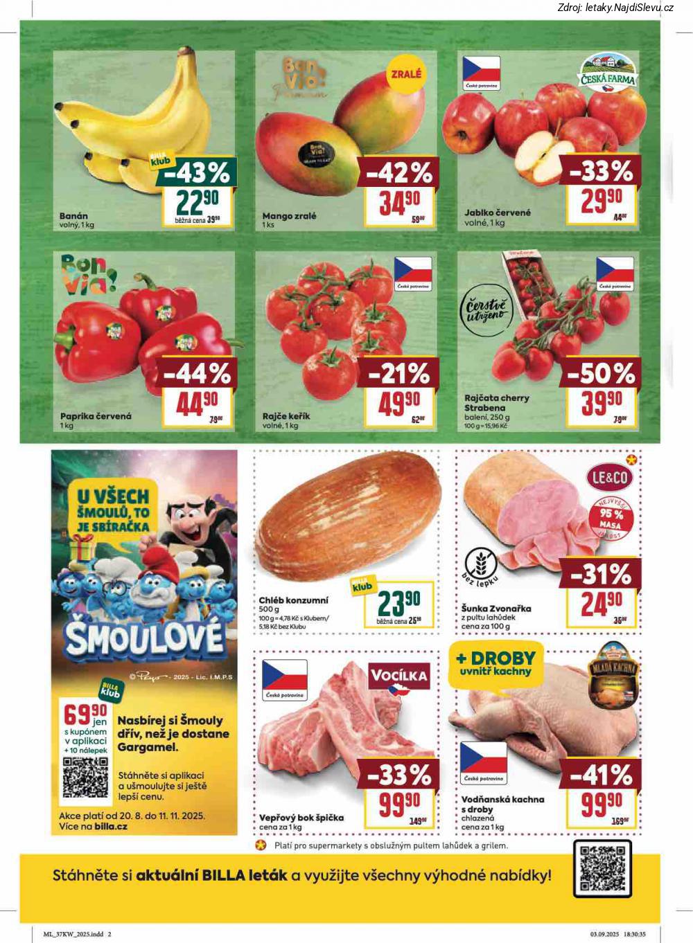 BILLA leták od 10.9. | NajdiSlevu.cz