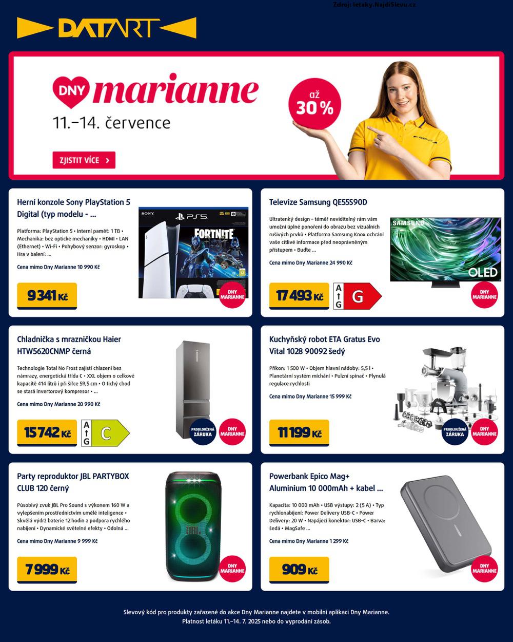 DATART leták od 1.7. | NajdiSlevu.cz