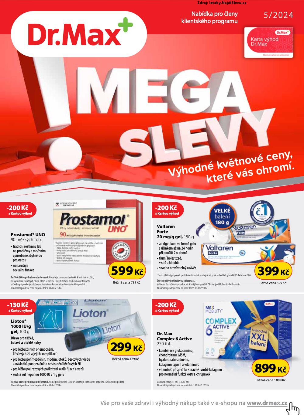 Dr. Max leták od 1.5. | NajdiSlevu.cz
