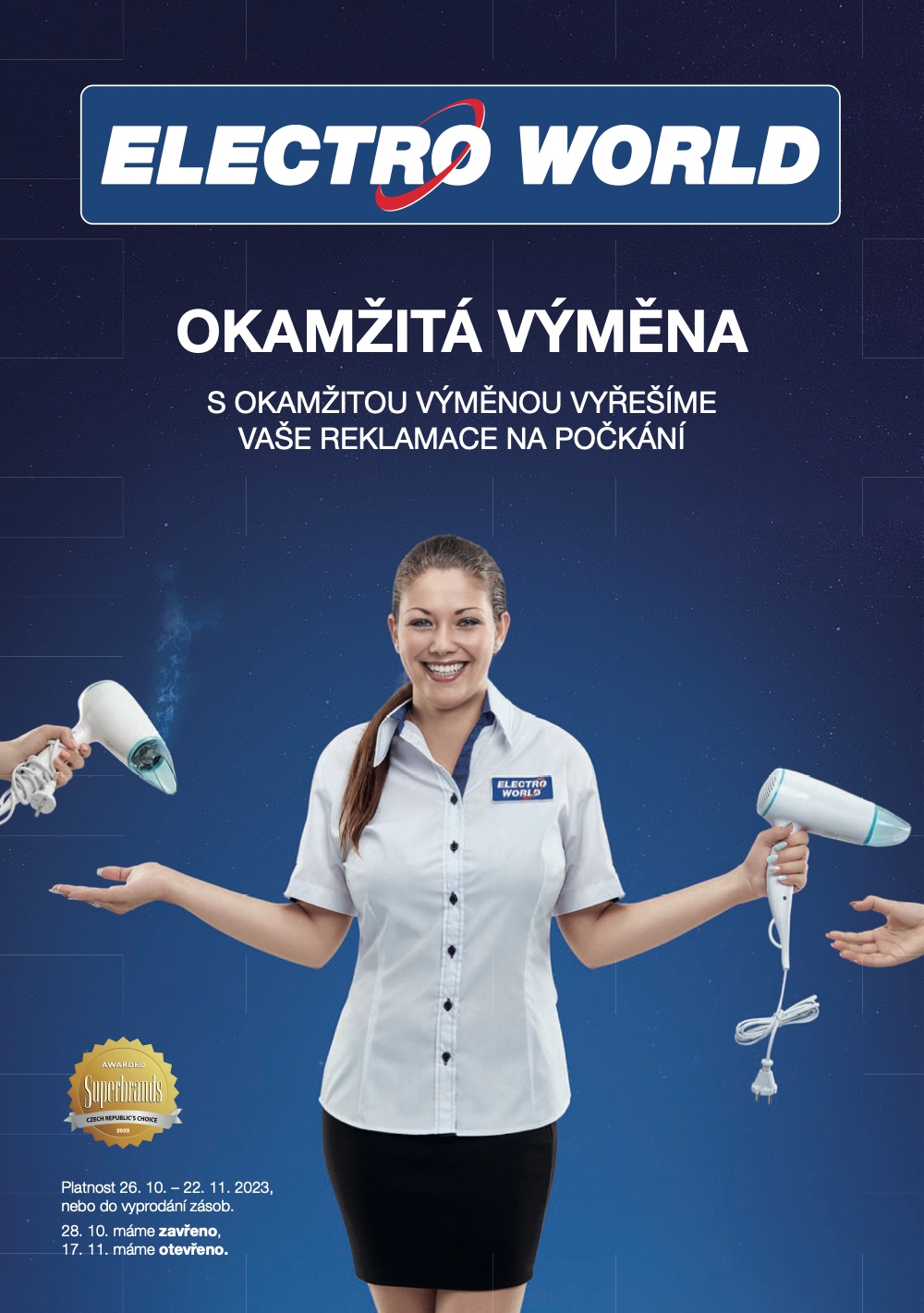 Electro World leták od 26.10. | NajdiSlevu.cz