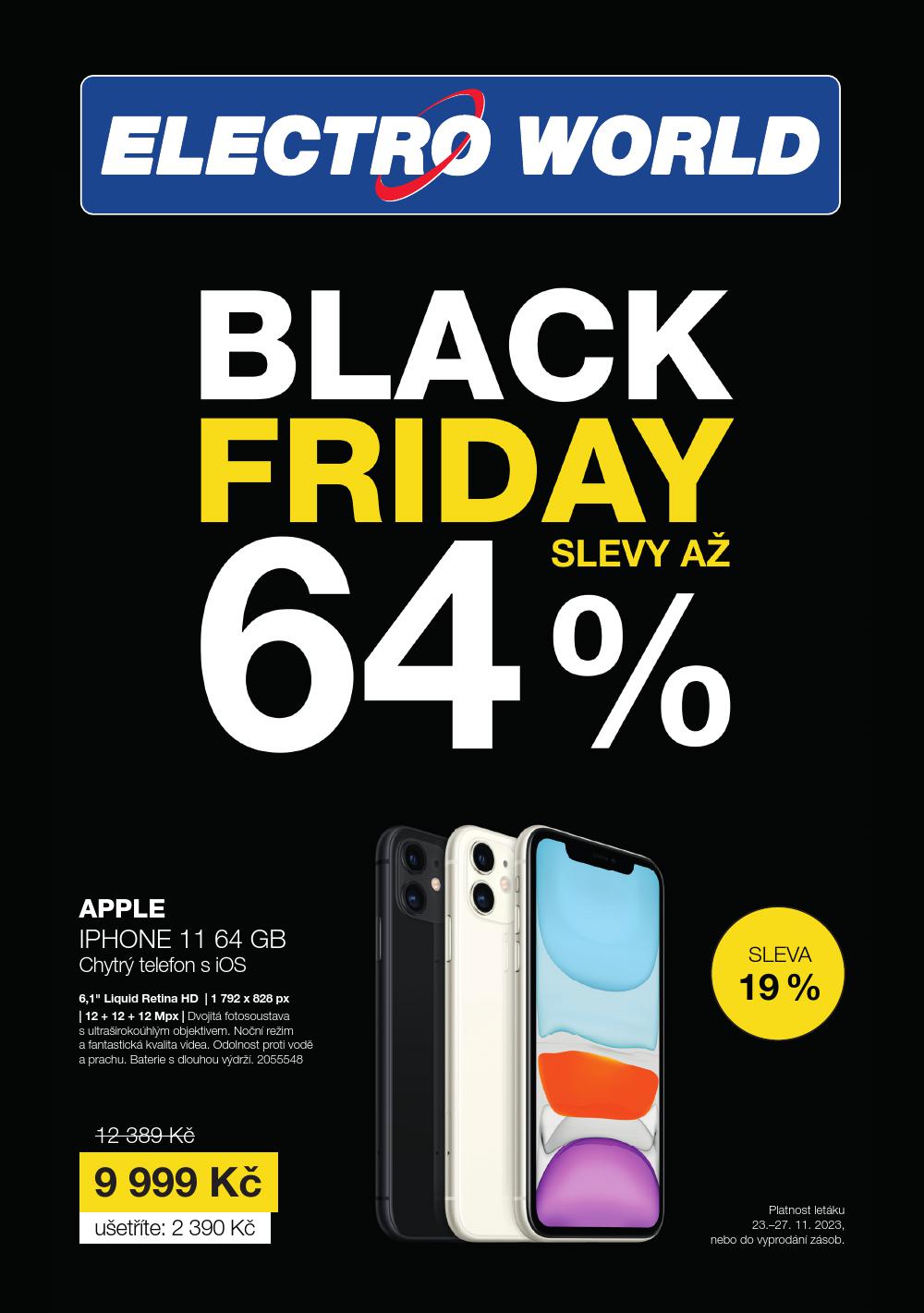 Electro World leták od 23.11. | NajdiSlevu.cz