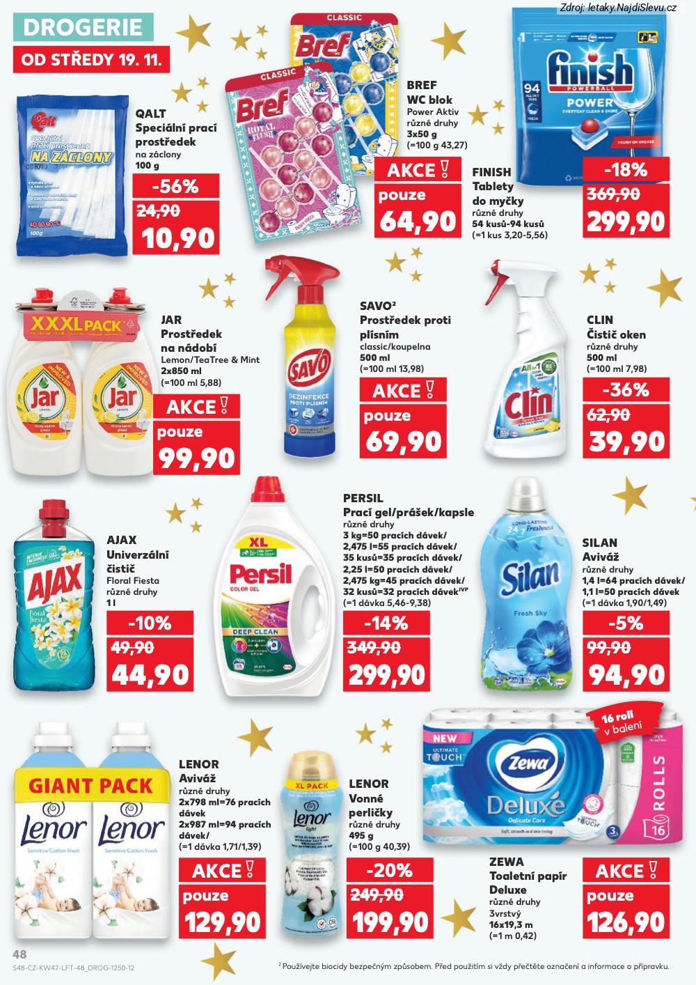 Kaufland leták - strana 48 | 19. 11. - 25. 11. 2025 | NajdiSlevu.cz
