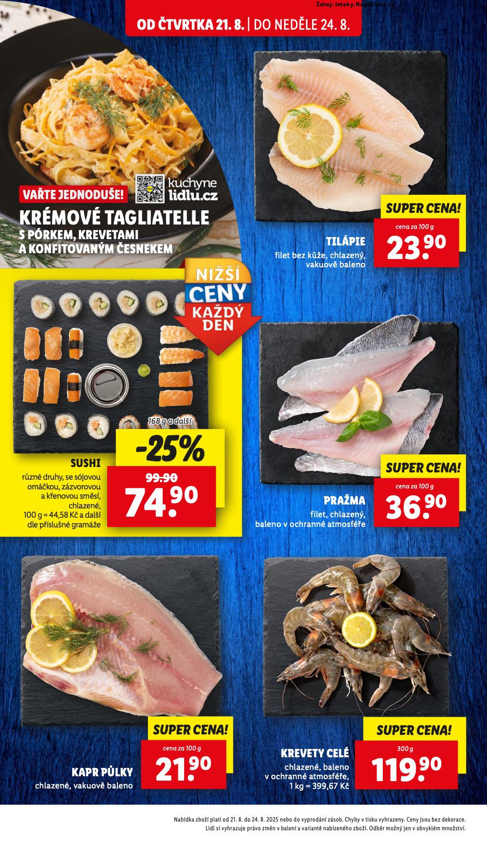 Lidl leták - strana 12 | 21. 8. - 24. 8. 2025 | NajdiSlevu.cz