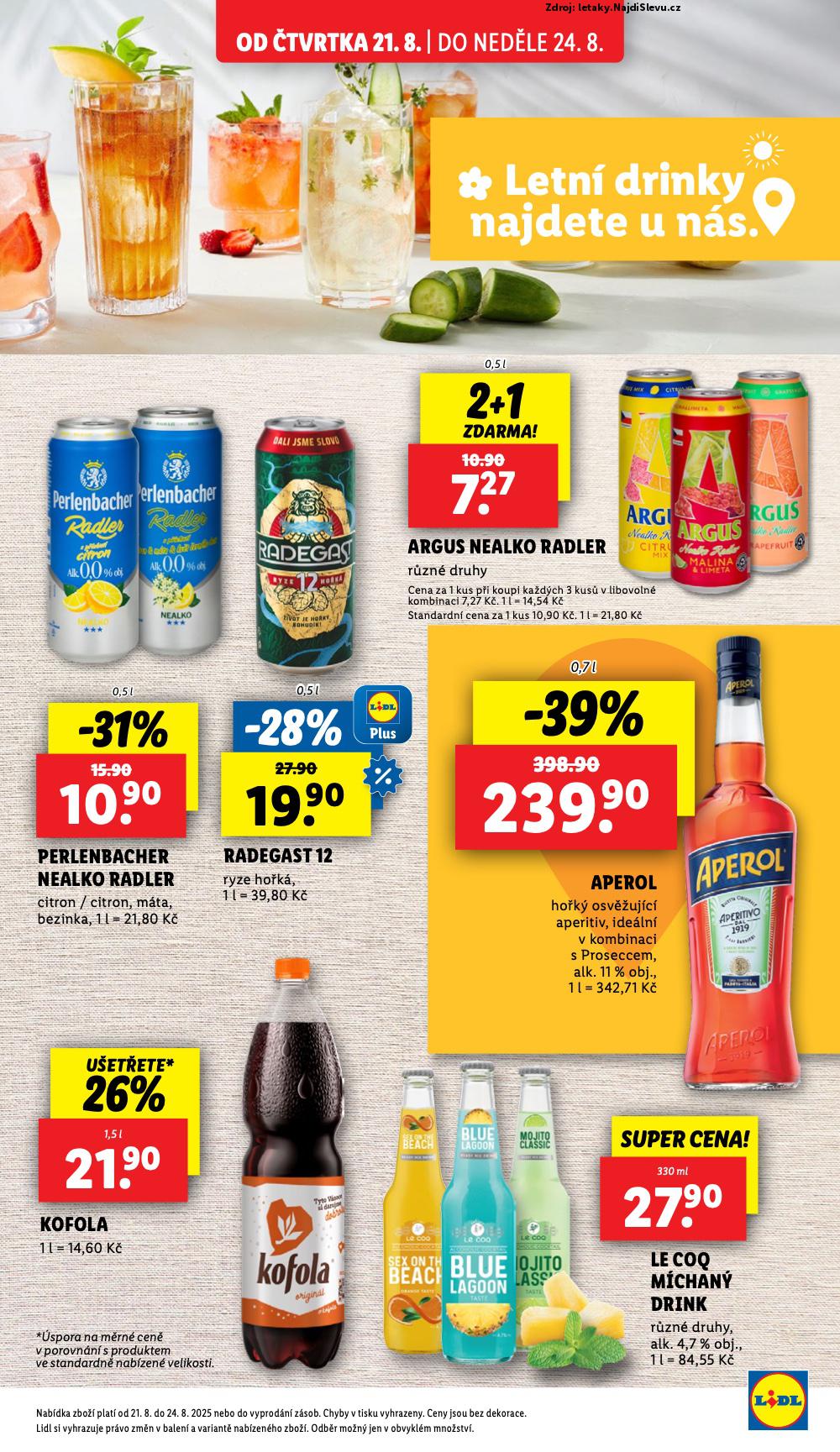 Lidl leták - strana 25 | 21. 8. - 24. 8. 2025 | NajdiSlevu.cz