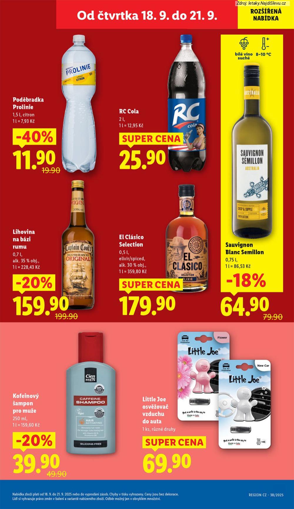 Lidl leták - strana 25 | 18. 9. - 21. 9. 2025 | NajdiSlevu.cz