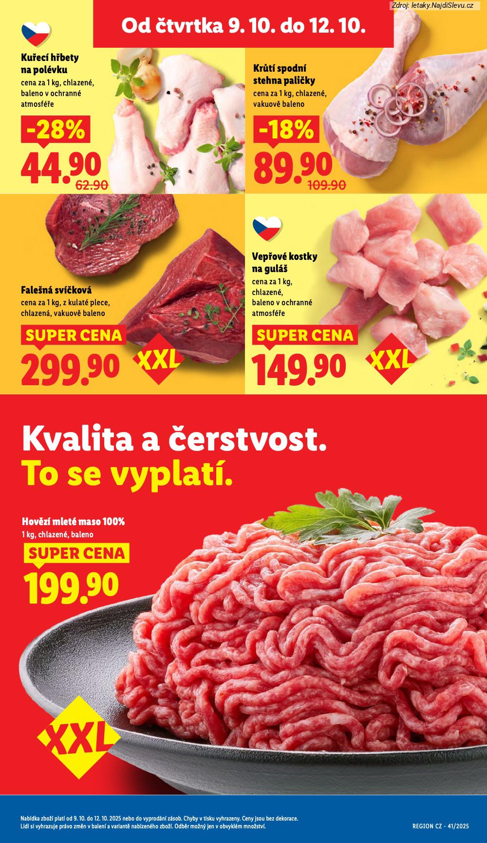 Lidl leták - strana 11 | 9. 10. - 12. 10. 2025 | NajdiSlevu.cz
