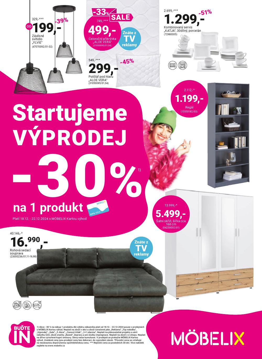 Möbelix leták od 16.12. | NajdiSlevu.cz