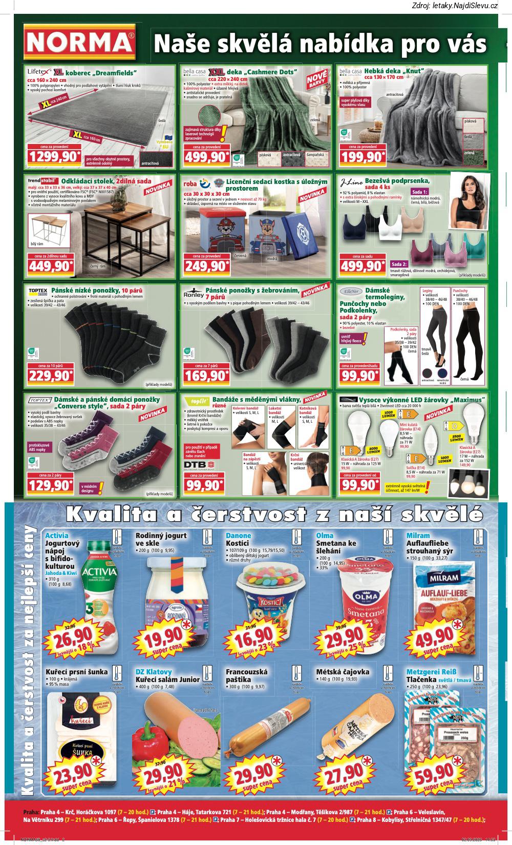 NORMA leták - strana 2 | 15. 9. - 21. 9. 2025 | NajdiSlevu.cz