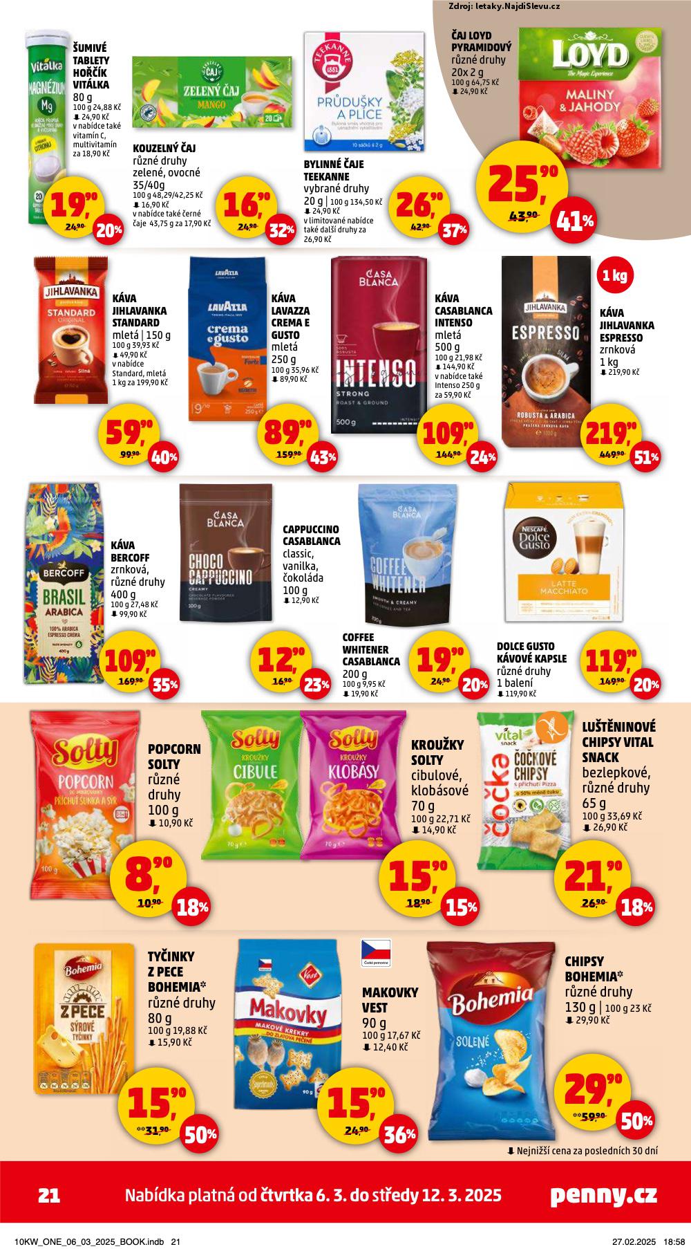 PENNY Market leták - strana 21 | 6. 3. - 12. 3. 2025 | NajdiSlevu.cz