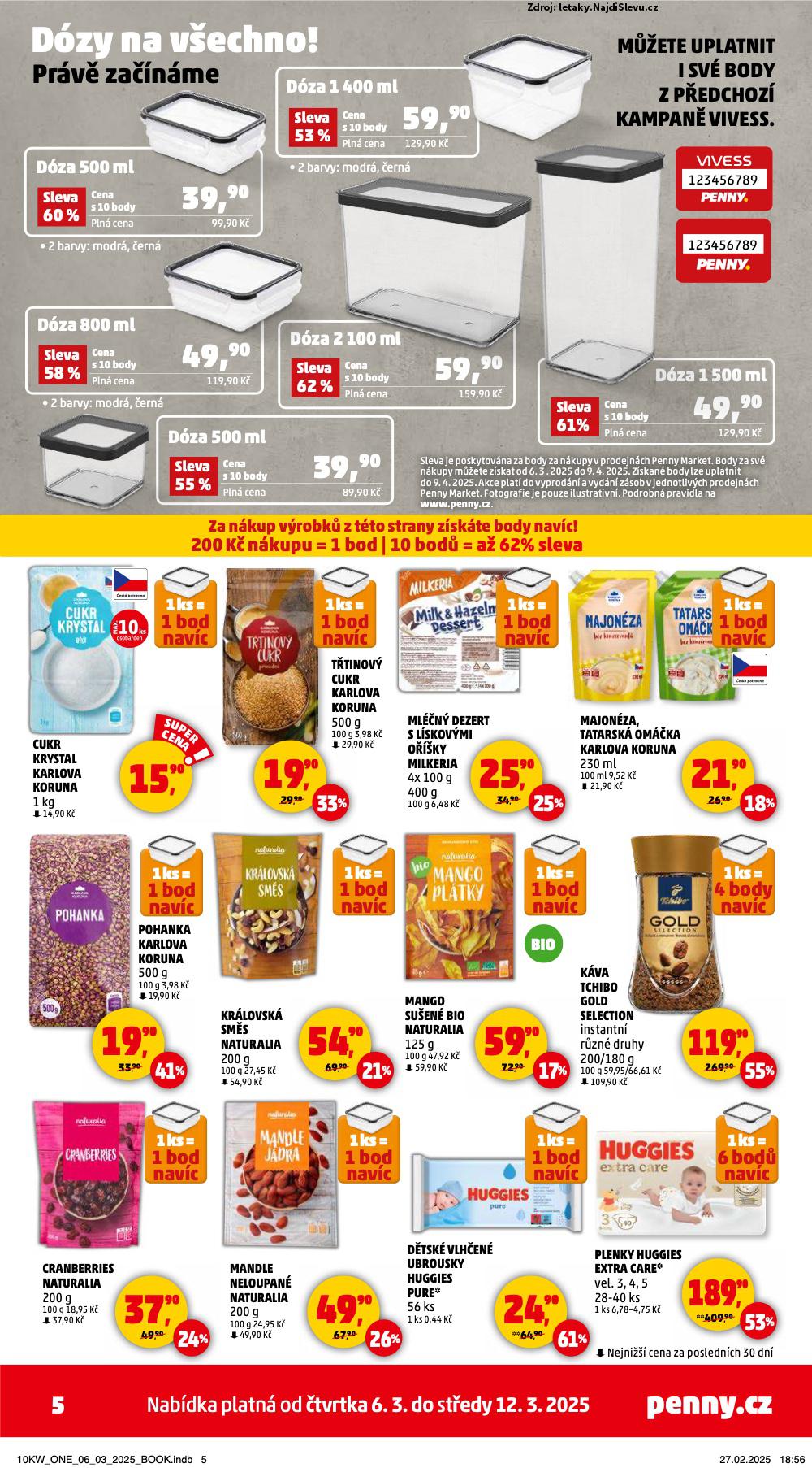 PENNY Market leták - strana 5 | 6. 3. - 12. 3. 2025 | NajdiSlevu.cz