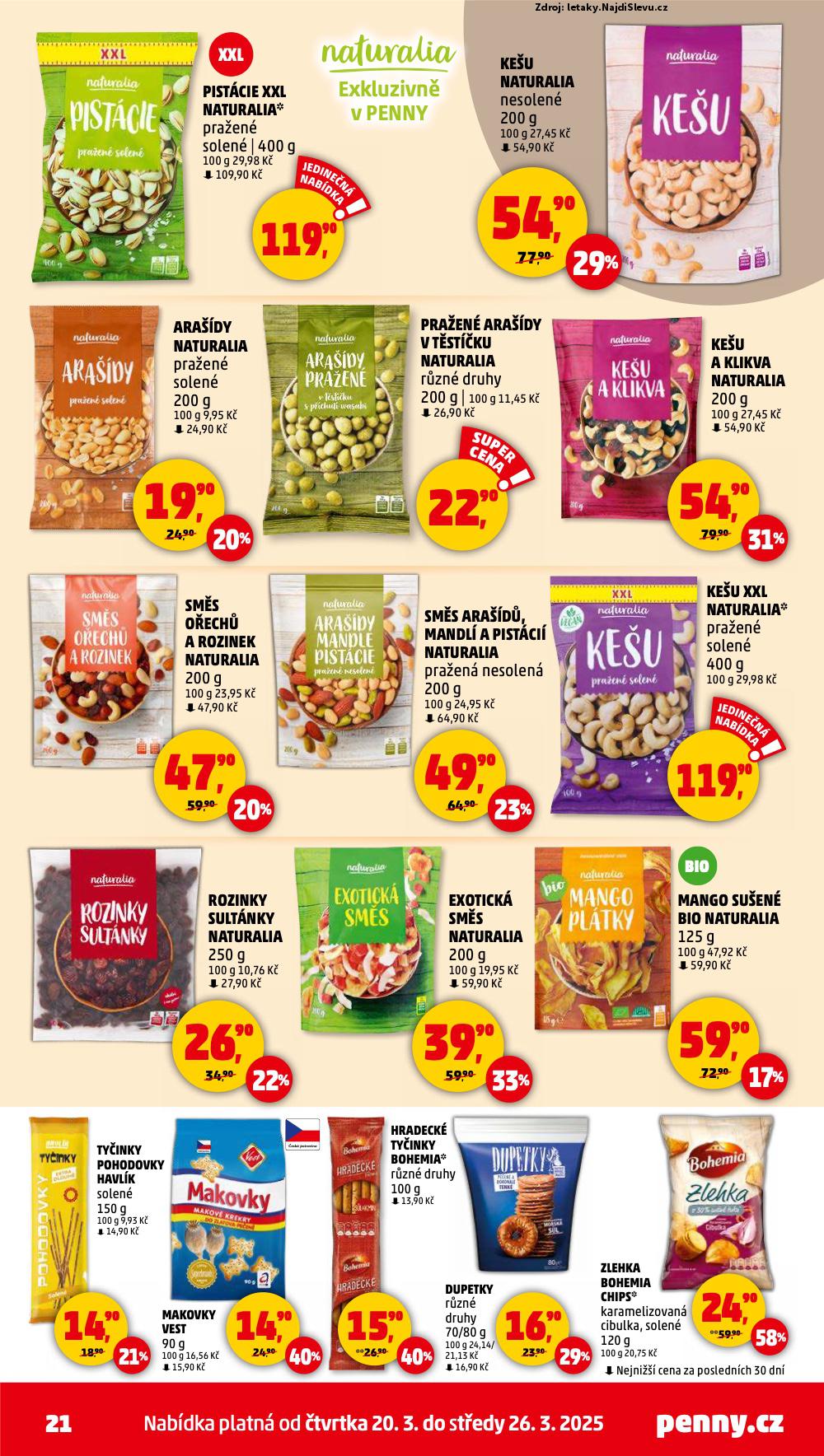 PENNY Market leták - strana 21 | 20. 3. - 26. 3. 2025 | NajdiSlevu.cz