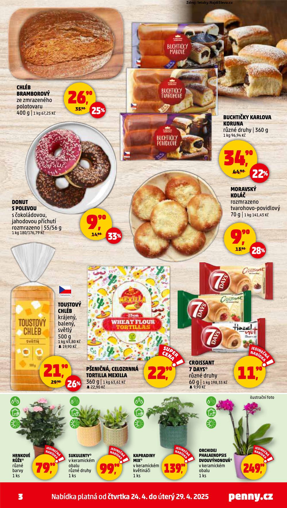 PENNY Market leták od 24.4. | NajdiSlevu.cz