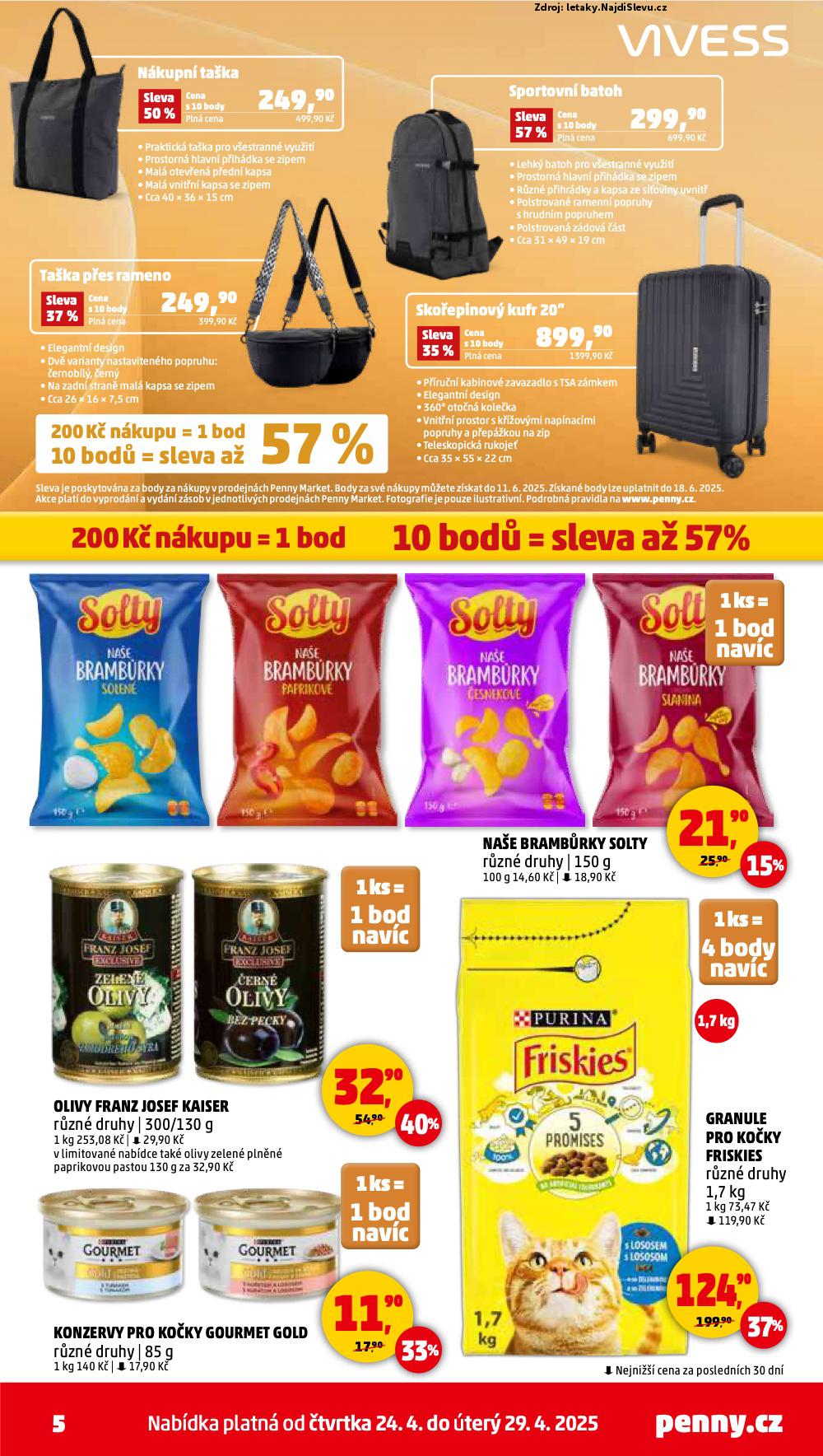 PENNY Market leták od 24.4. | NajdiSlevu.cz