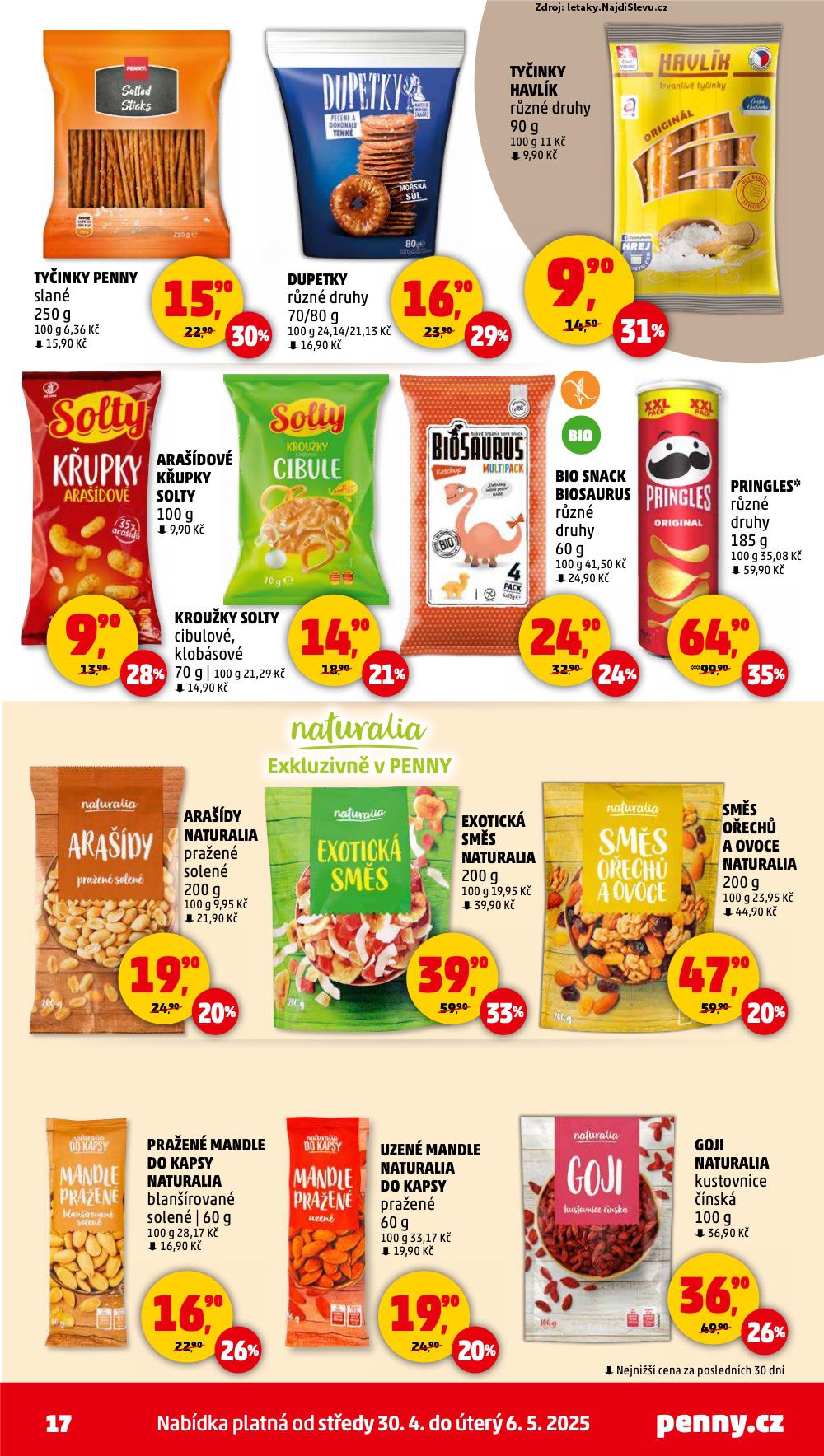 PENNY Market leták - strana 17 | 30. 4. - 6. 5. 2025 | NajdiSlevu.cz