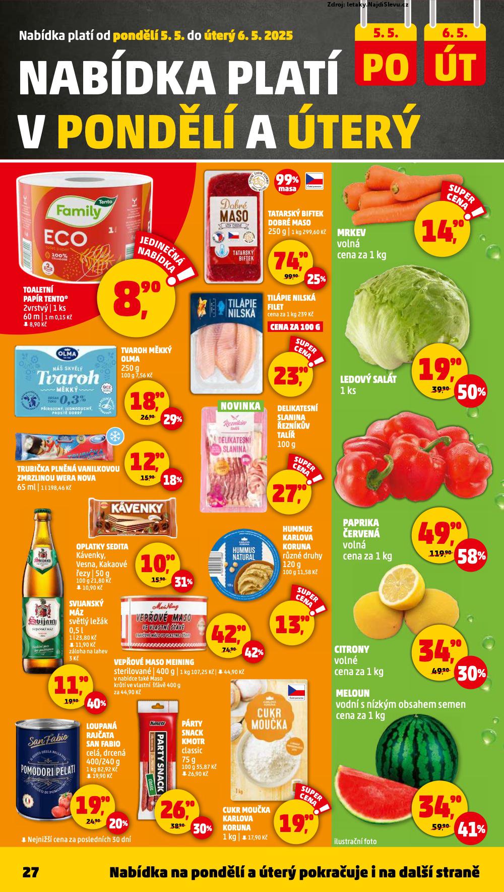 PENNY Market leták - strana 27 | 30. 4. - 6. 5. 2025 | NajdiSlevu.cz