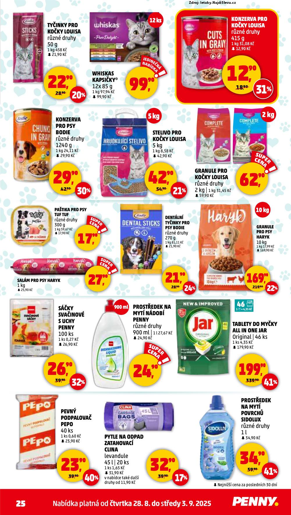 PENNY Market leták - strana 25 | 28. 8. - 3. 9. 2025 | NajdiSlevu.cz
