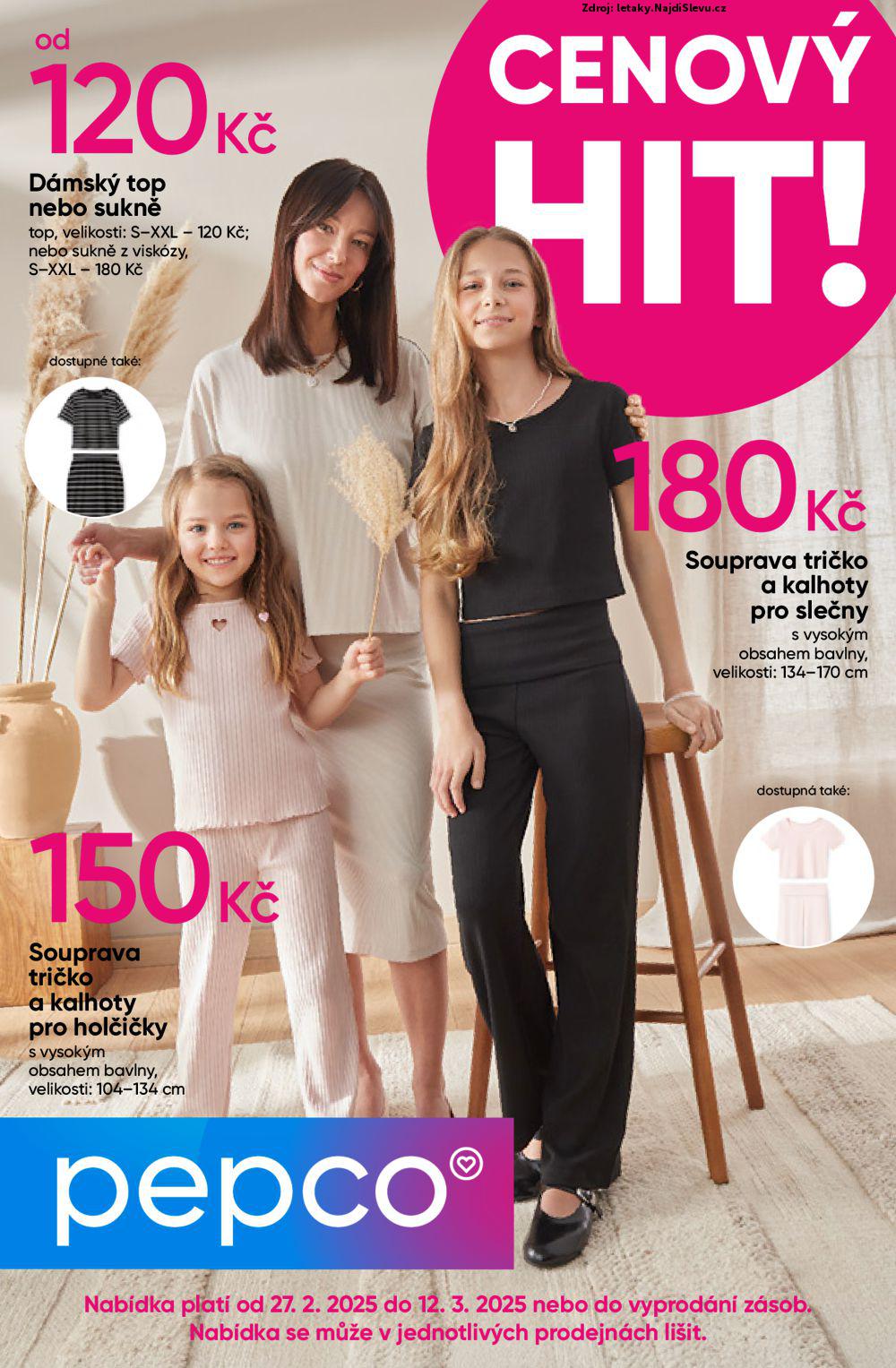 Pepco leták od 27.2. | NajdiSlevu.cz