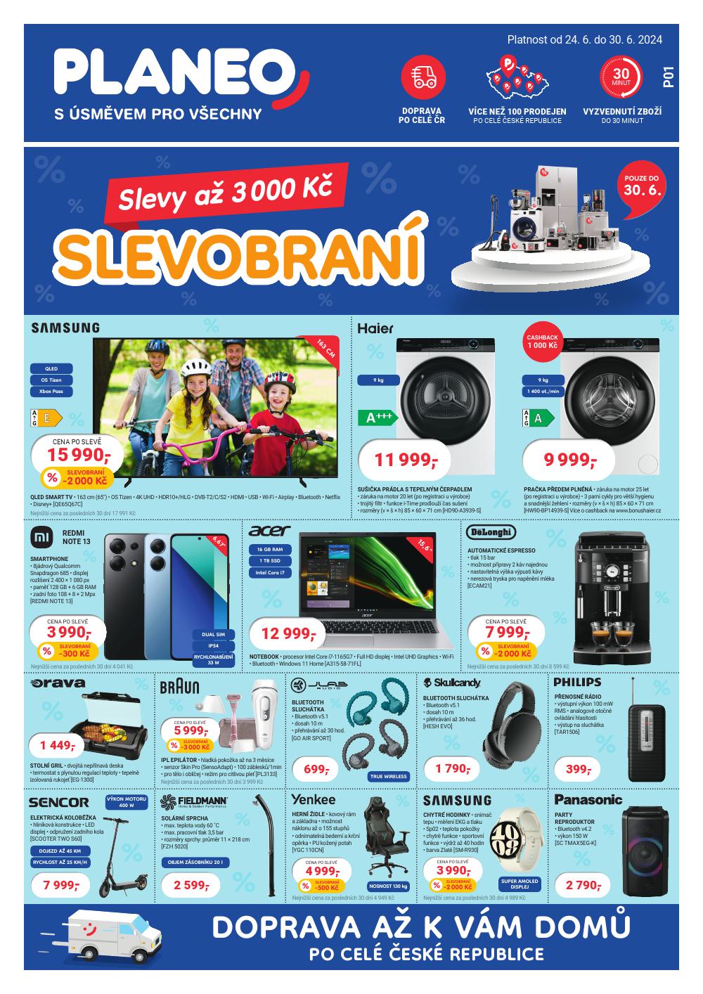 PLANEO Elektro leták od 24.6. | NajdiSlevu.cz