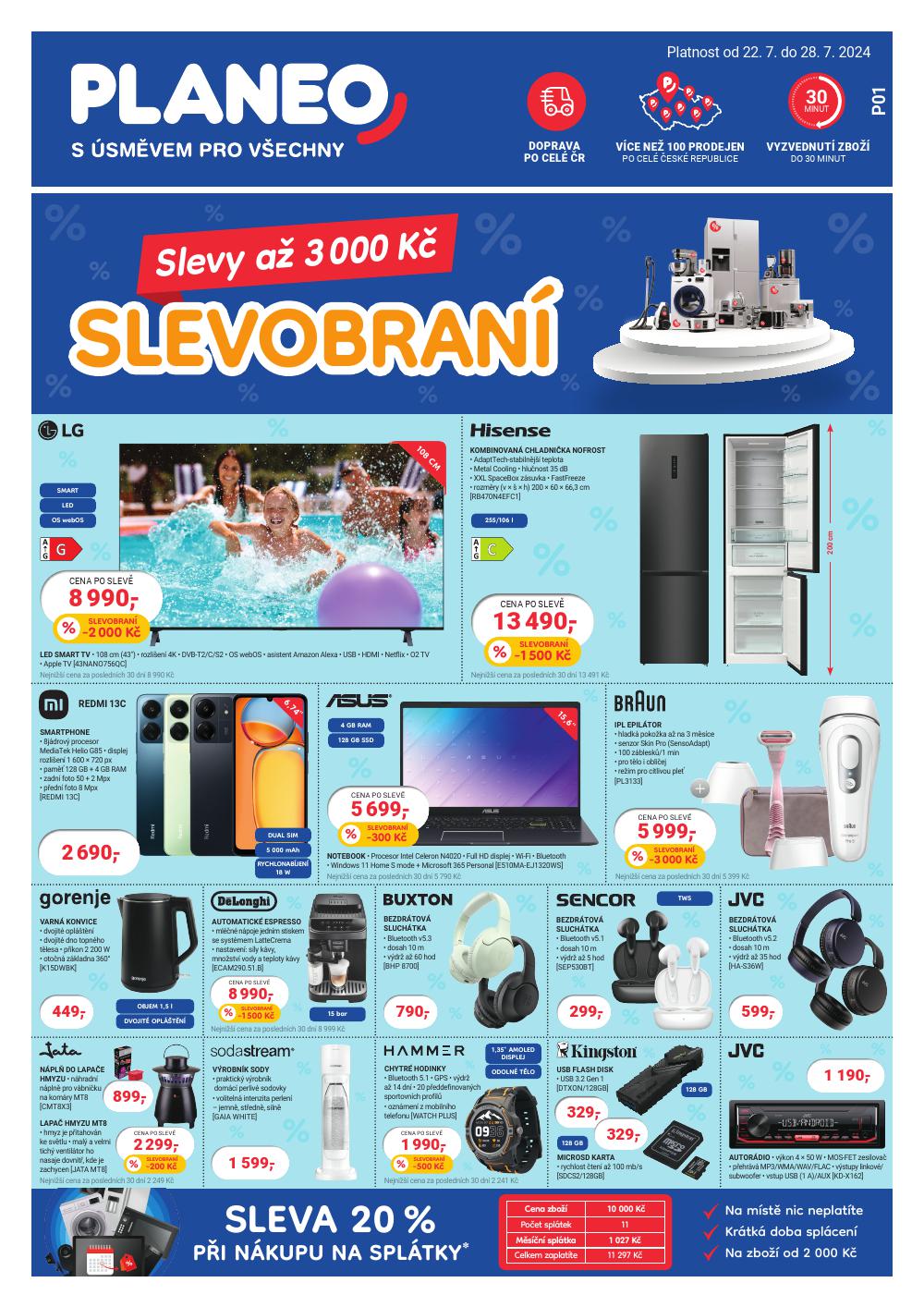 PLANEO Elektro leták od 22.7. | NajdiSlevu.cz