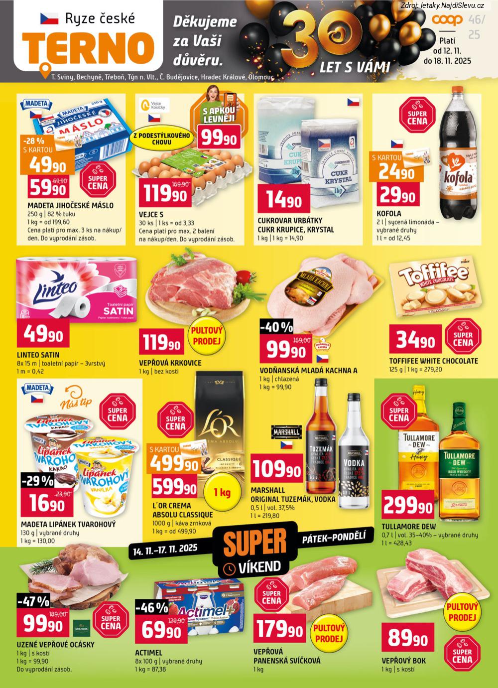 TERNO leták od 12.11. | NajdiSlevu.cz