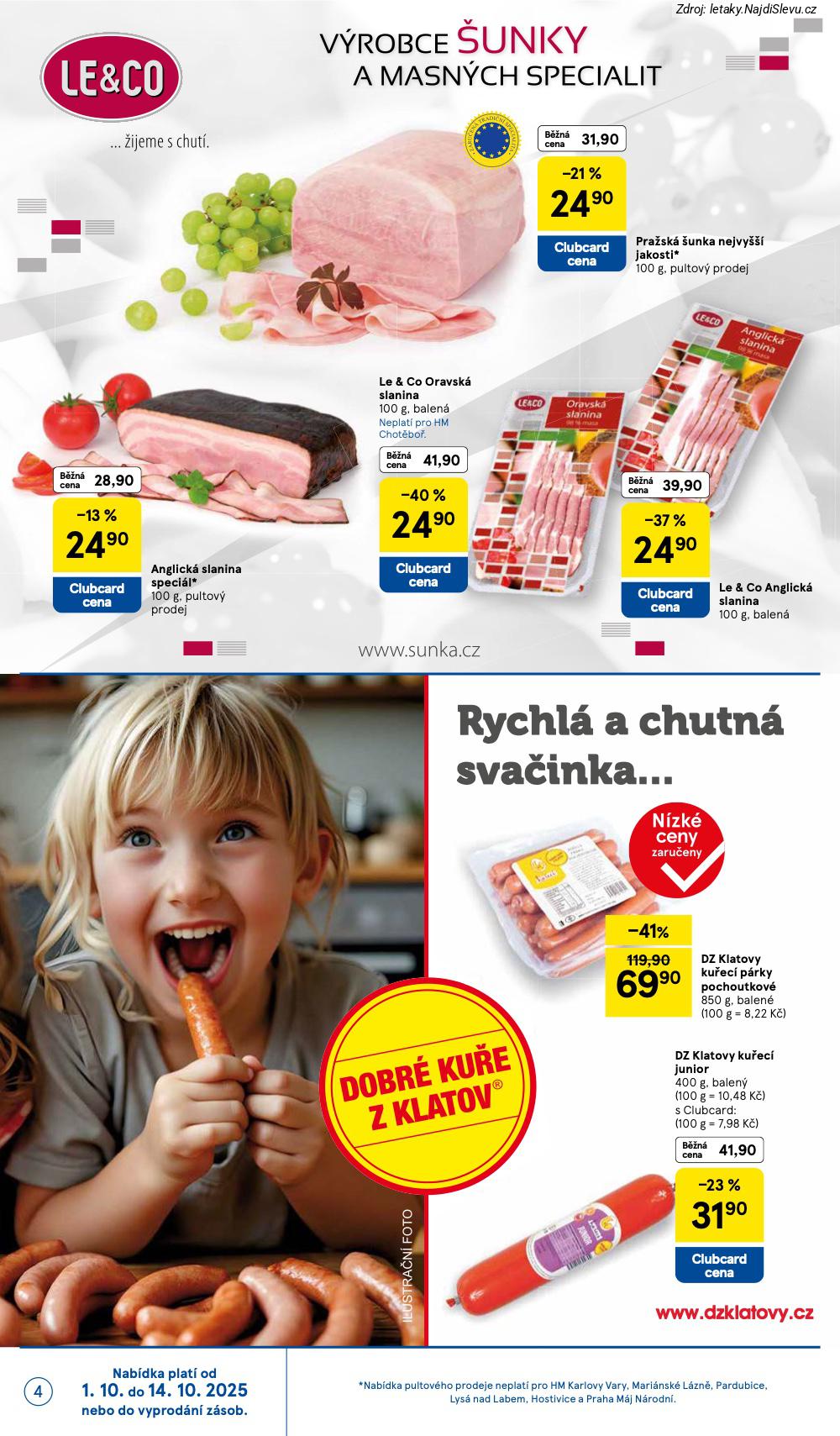 Tesco leták od 1.10. Katalog | NajdiSlevu.cz