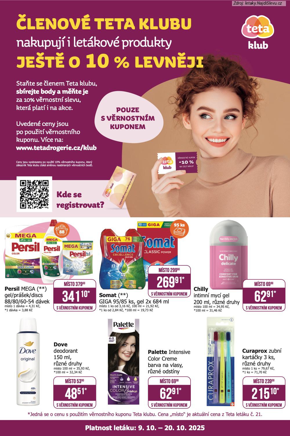 TETA leták od 9.10. | NajdiSlevu.cz